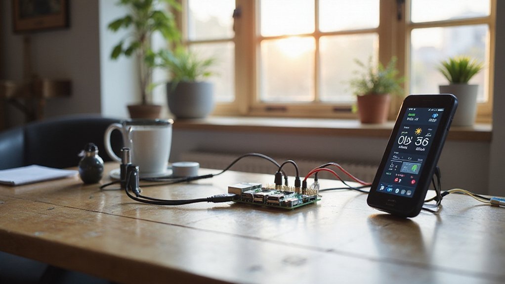 Raspberry Pi Iot Weather Monitoring And Forecasting